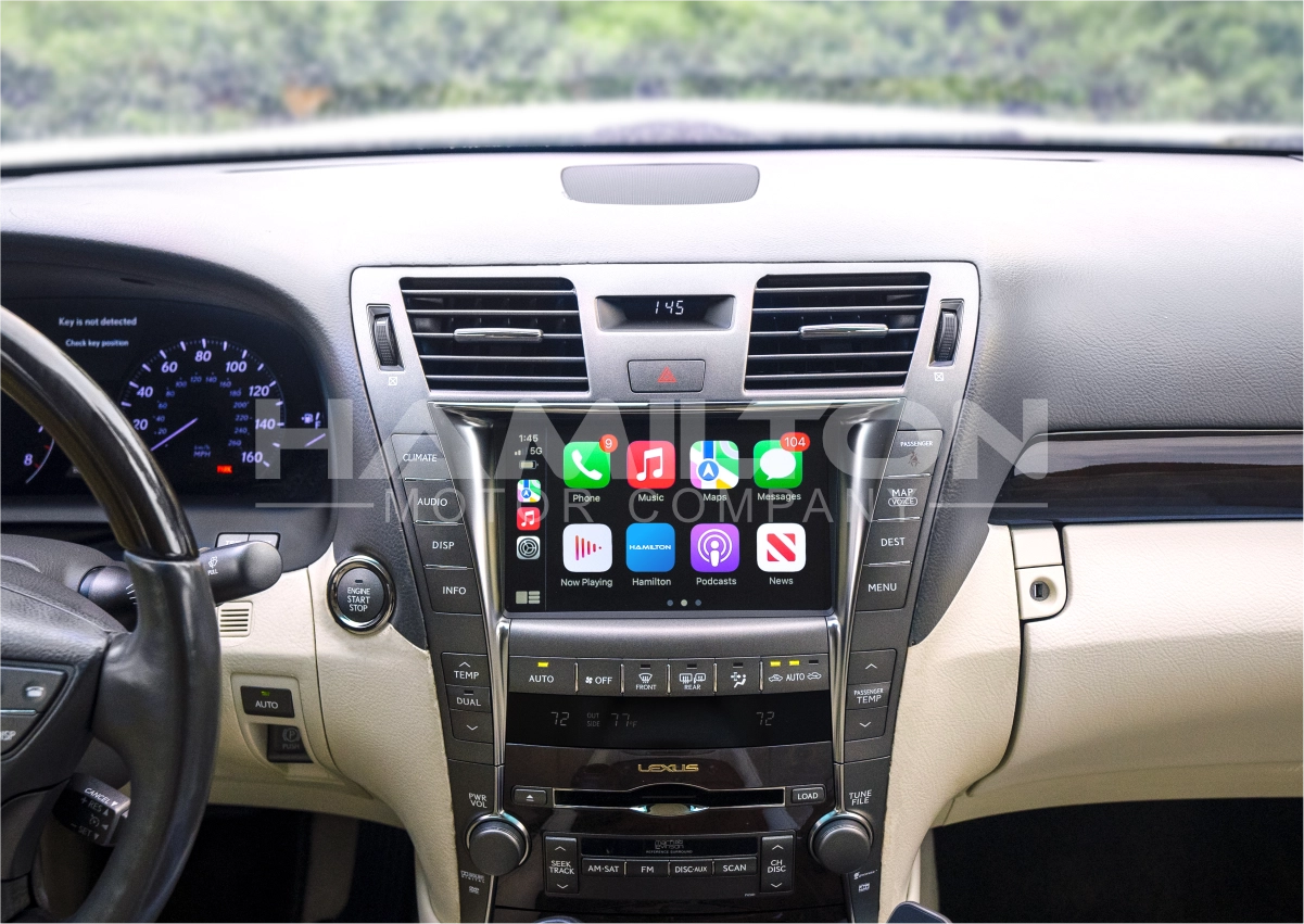2007-2009 Lexus LS Hamilton Upgrade Kit for CarPlay® and Android Auto™