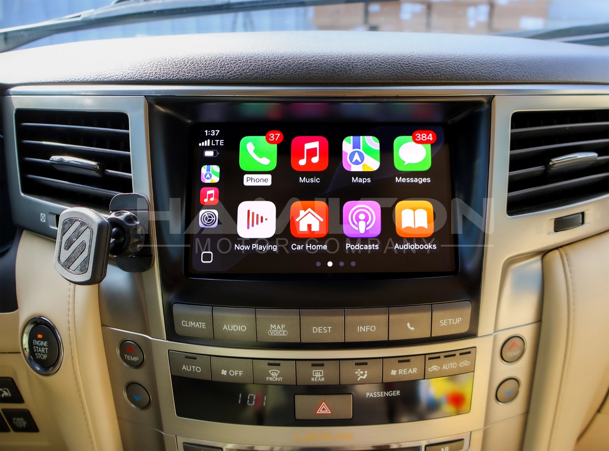 2012-2015 Lexus LX 570 Hamilton Upgrade Kit for CarPlay® and Android A